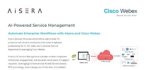 AI Service Management for Cisco Webex