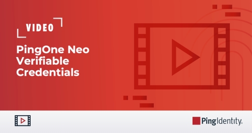 PingOne Neo Verifiable Credentials