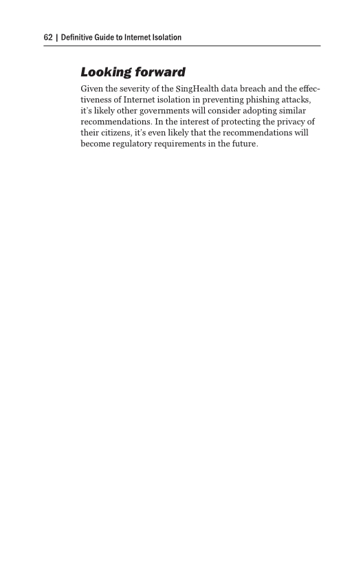 Definitive Guide to Internet Isolation